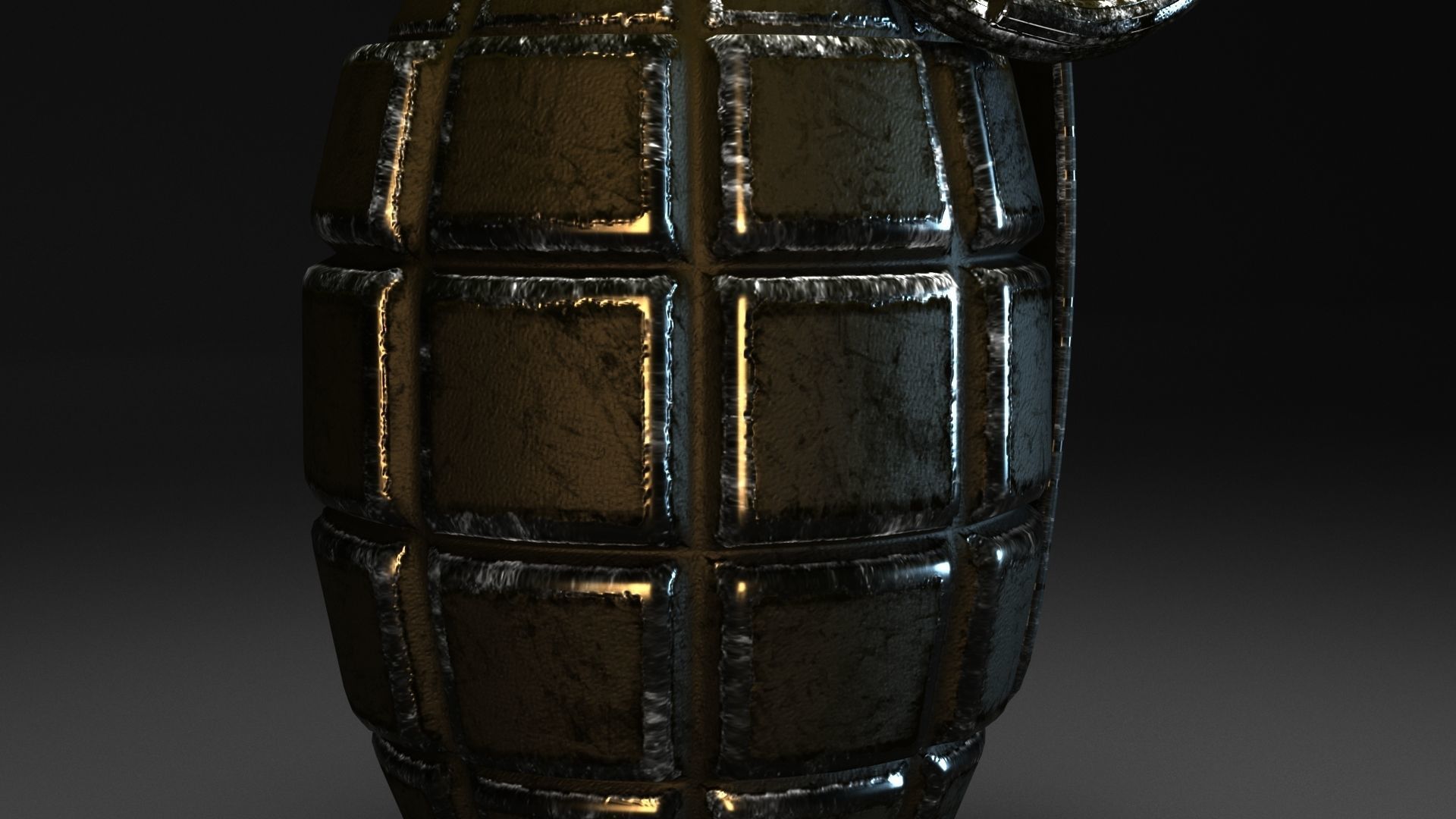 Hand Gernade 3D model | CGTrader