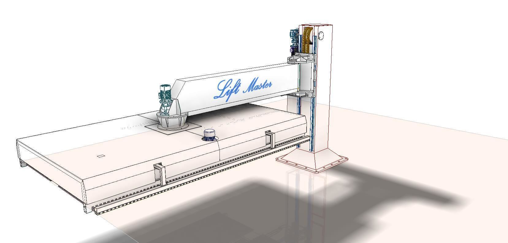 lift master 3D model | CGTrader
