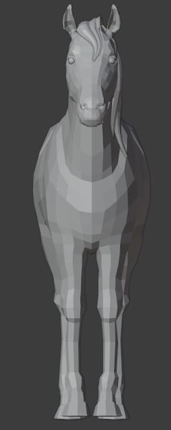 low poly 3d horse model free 3D model | CGTrader