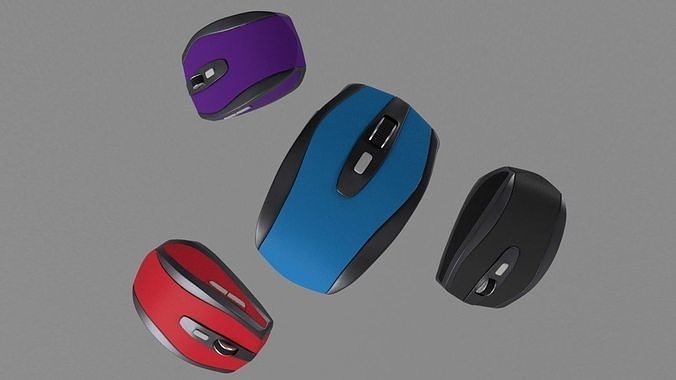 Hype Wireless Mouse 3D model | CGTrader
