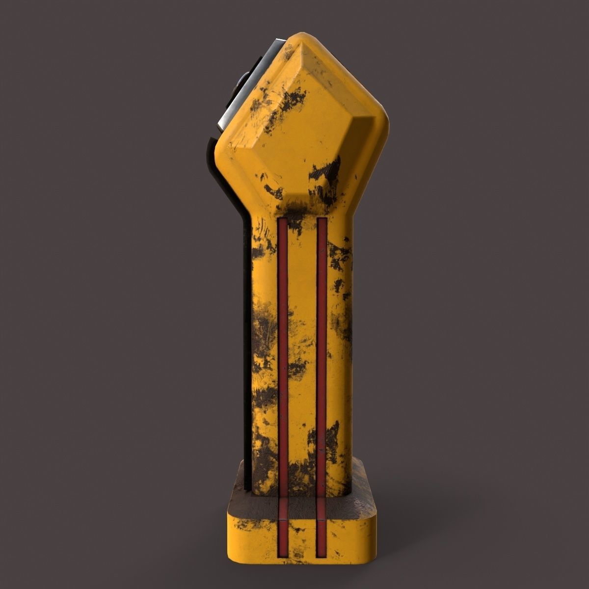 3D model Sci-Fi Emergency Button VR / AR / low-poly | CGTrader