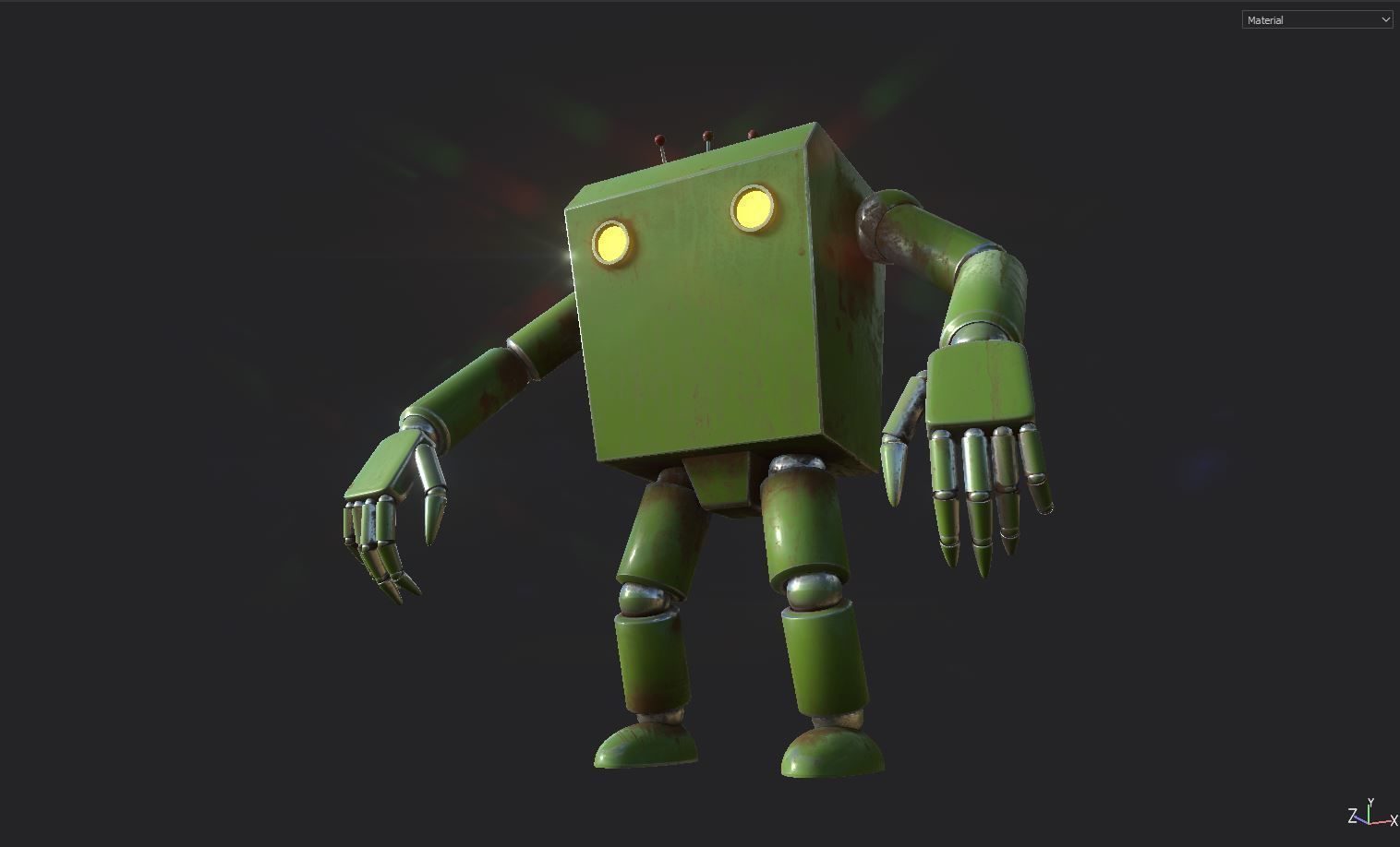 3D model Future Boy Conan - Robot VR / AR / low-poly | CGTrader