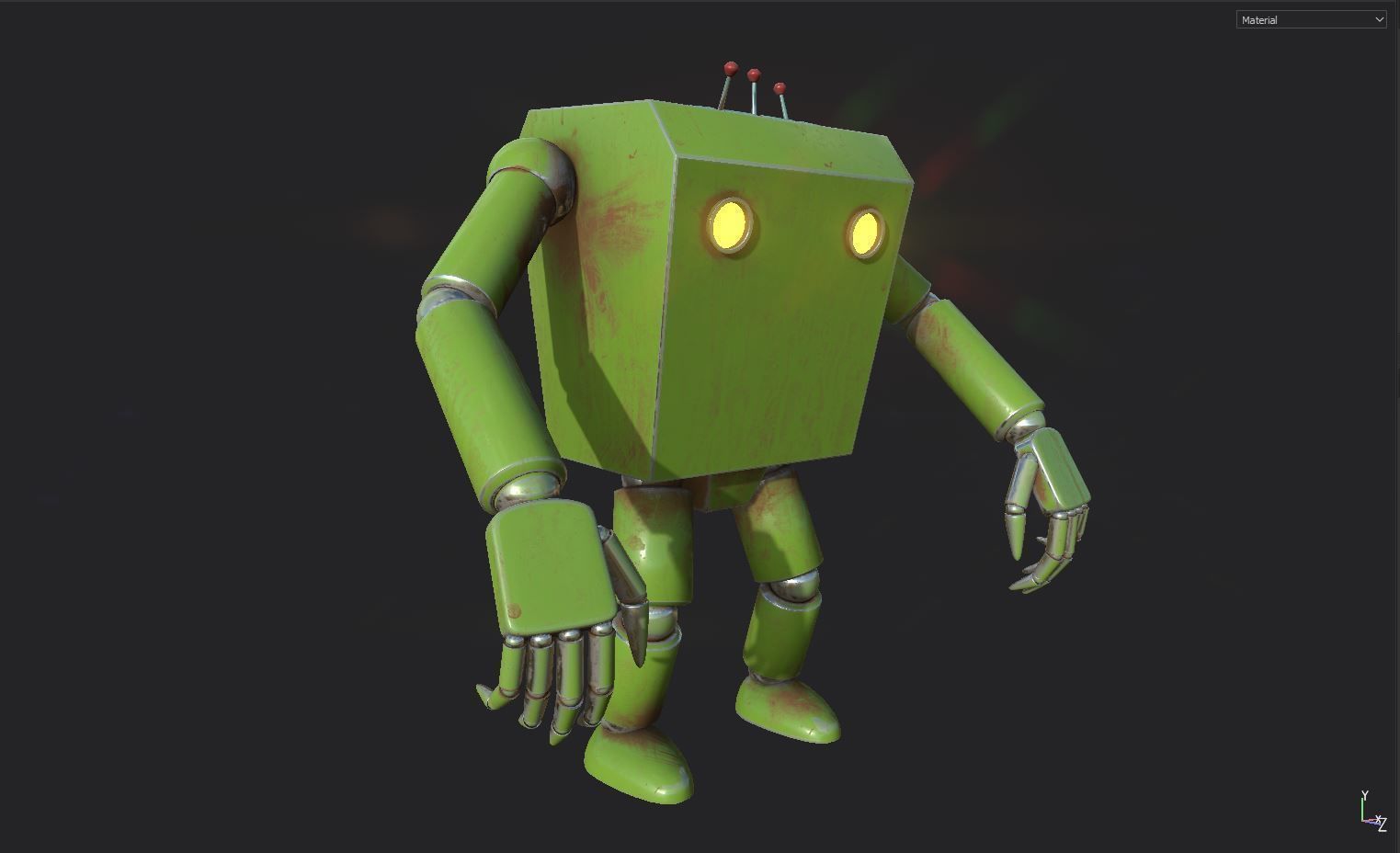 3D model Future Boy Conan - Robot VR / AR / low-poly | CGTrader