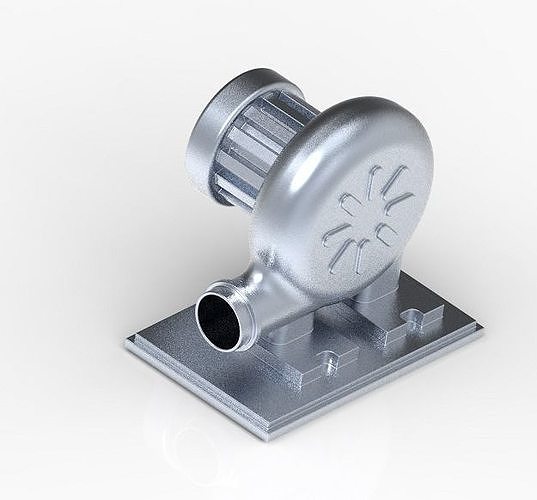 Electric Air Blower 3D model 3D printable | CGTrader