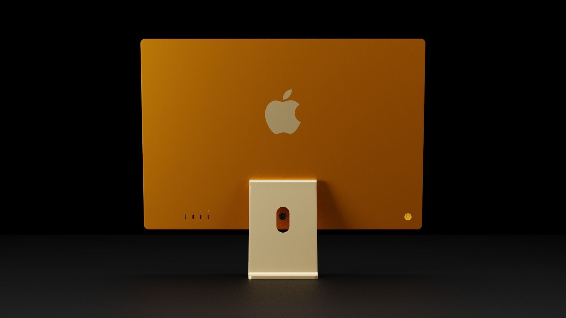 3D model Apple Silicon iMac 24 inch in All Official Colors VR / AR ...