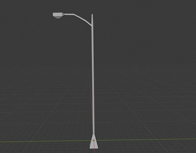 light pole free VR / AR / low-poly 3D model | CGTrader