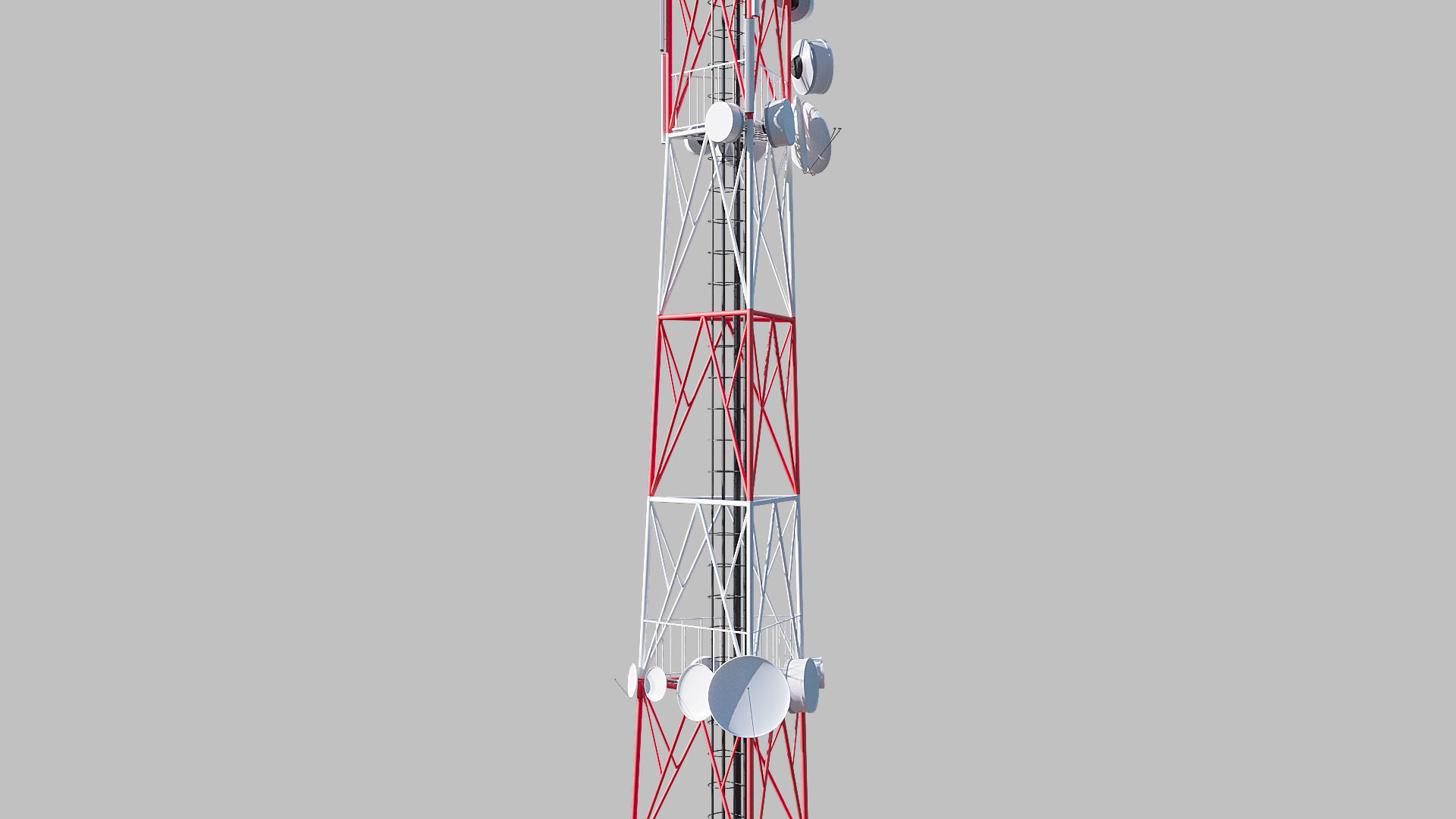 Telecommunication Tower 3D model | CGTrader