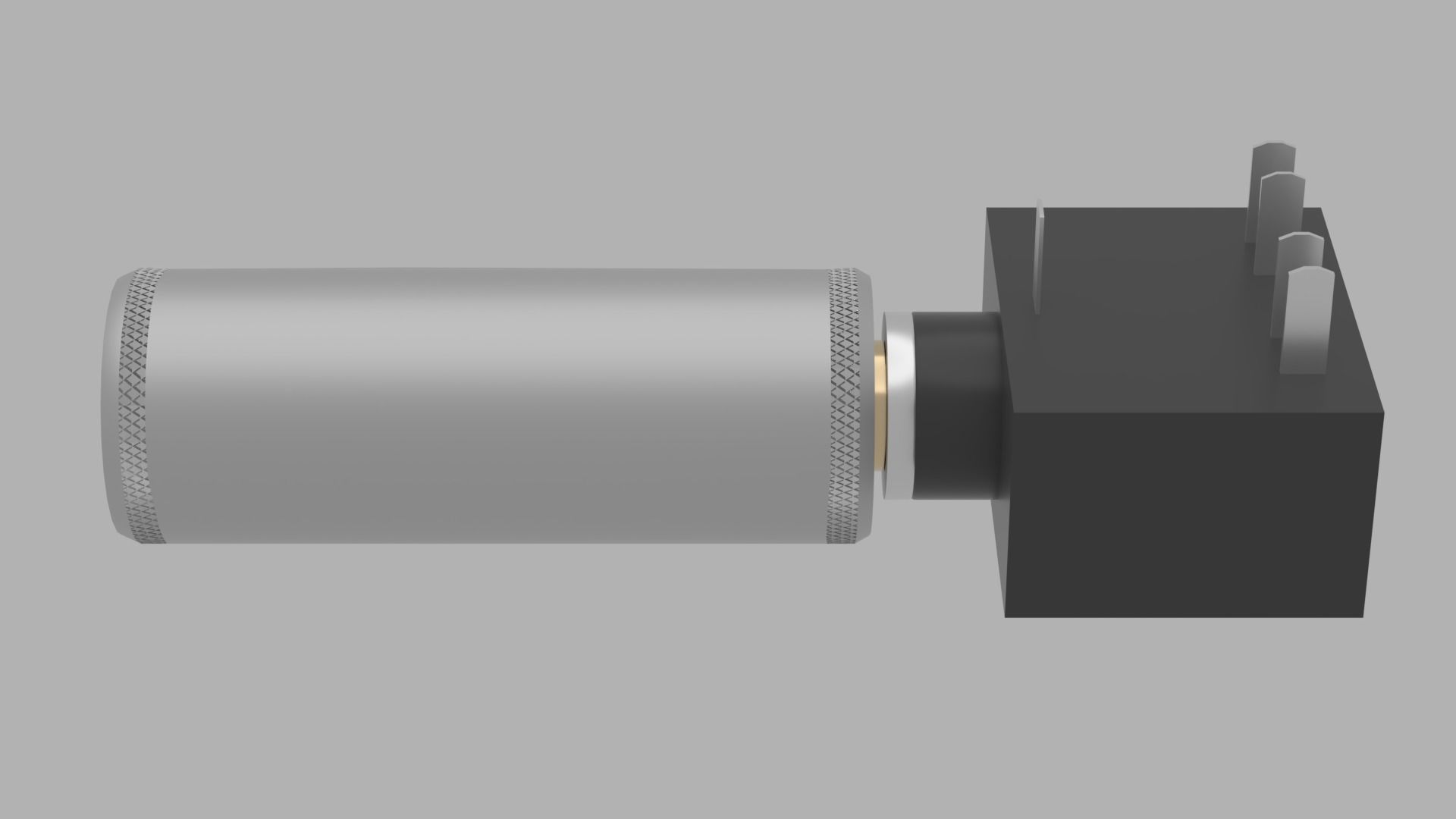 3D model Stereo Mini Plugs and Jack Audio Cable Connector Set VR / AR ...