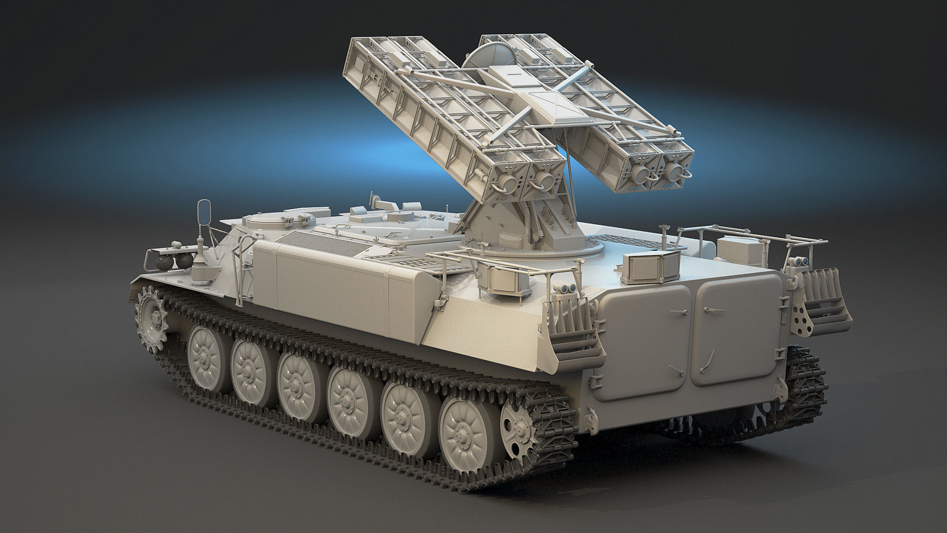 9K35 Strela-10 High Poly 3D model | CGTrader