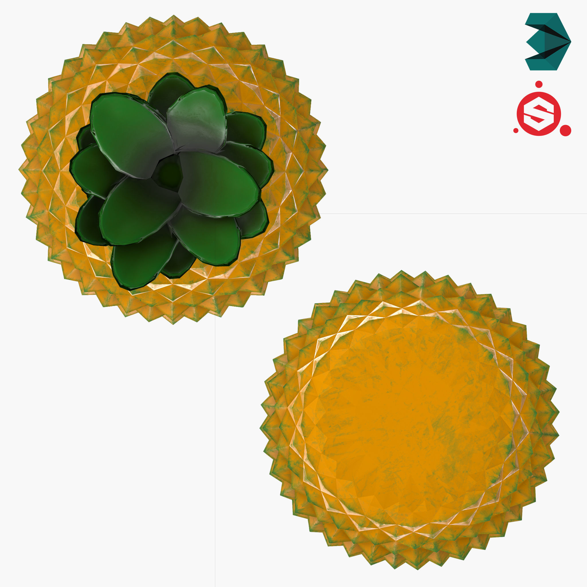 3D model Decorative Pineapple VR / AR / low-poly | CGTrader