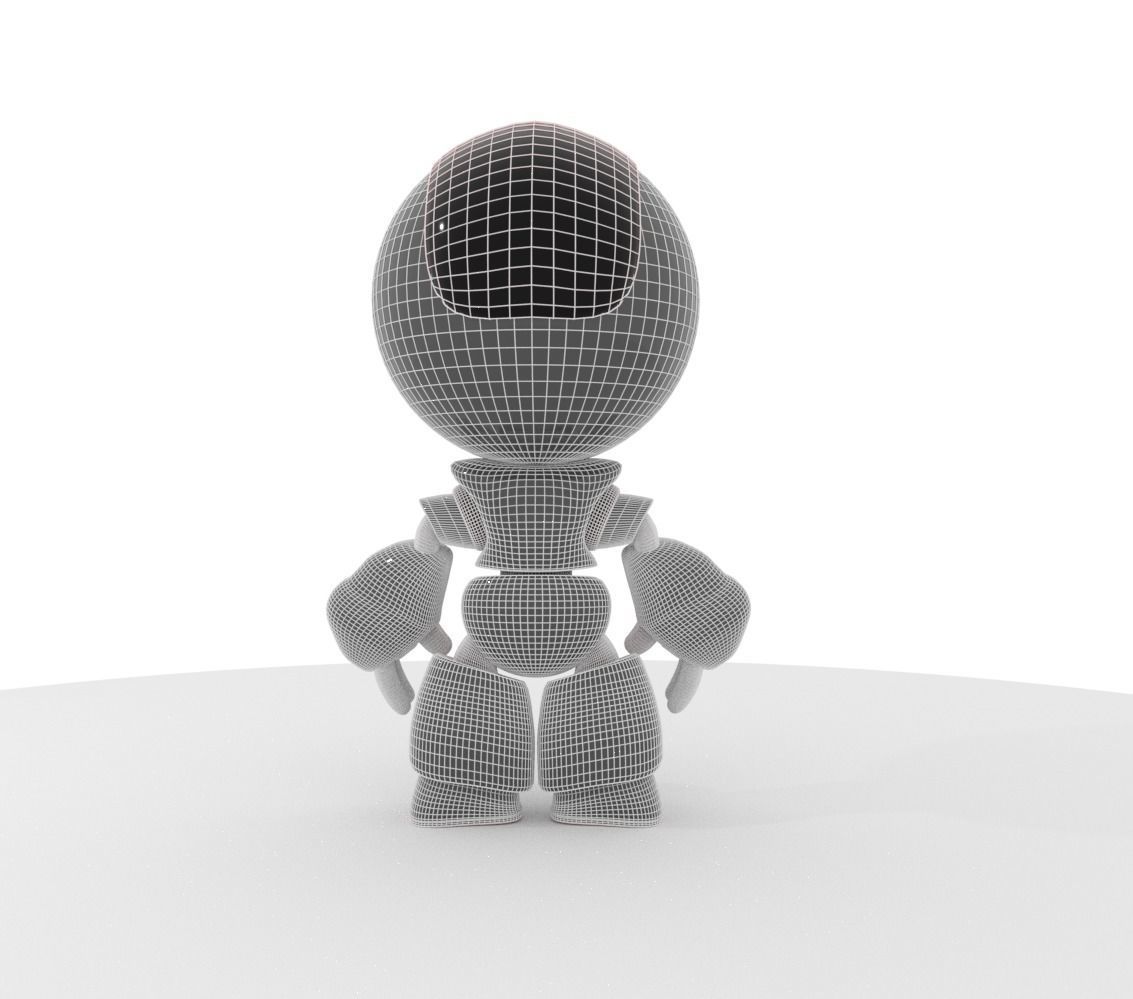 small robot 3D model 3D model | CGTrader