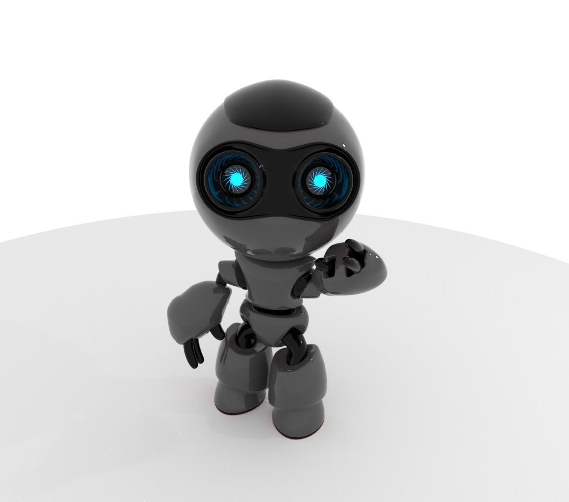 small robot 3D model 3D model | CGTrader