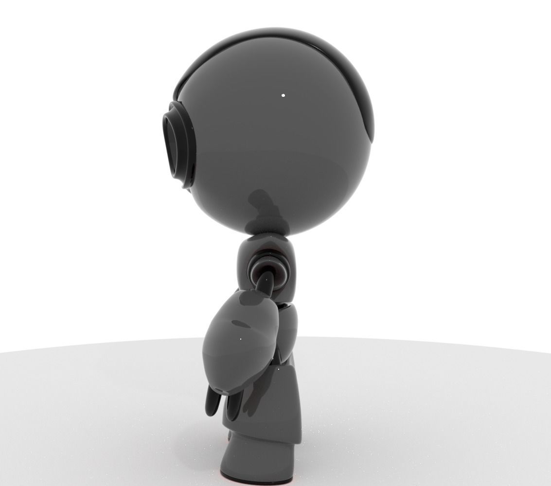 small robot 3D model 3D model | CGTrader
