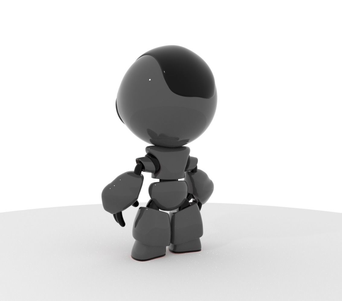 small robot 3D model 3D model | CGTrader