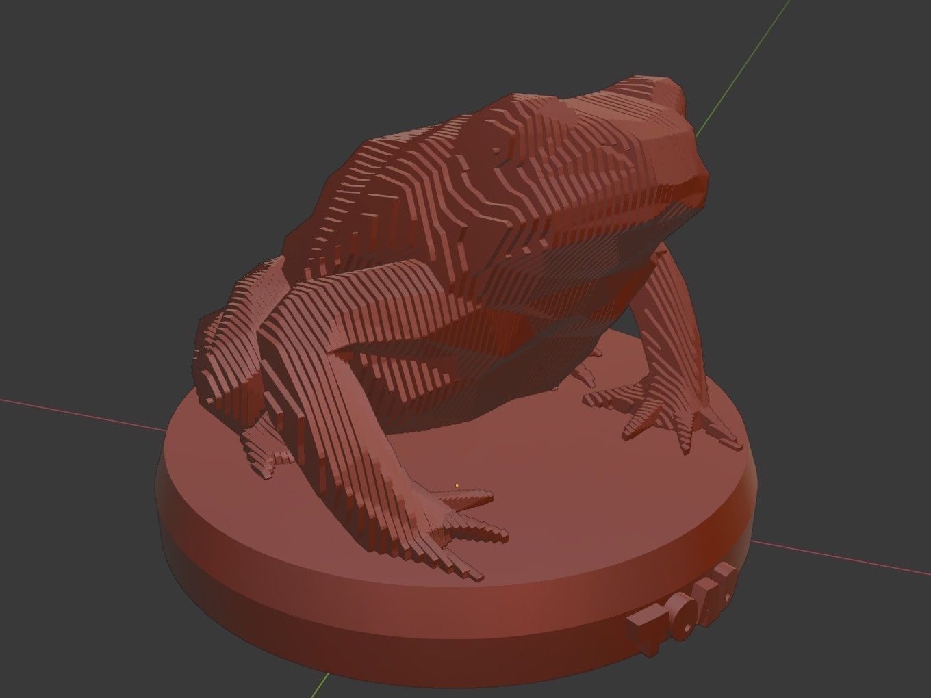 3D model Parametric Toad VR / AR / low-poly | CGTrader