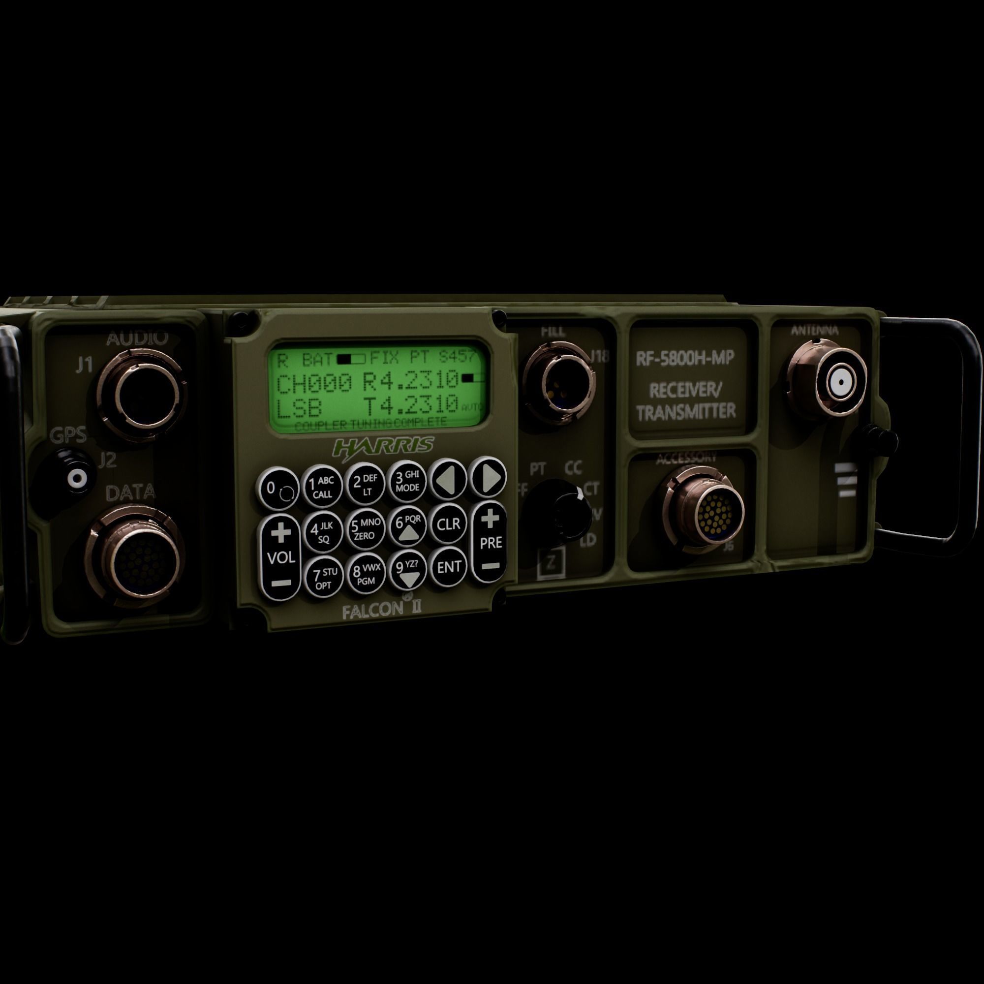 HARRIS RF-5800 MP free VR / AR / low-poly 3D model | CGTrader
