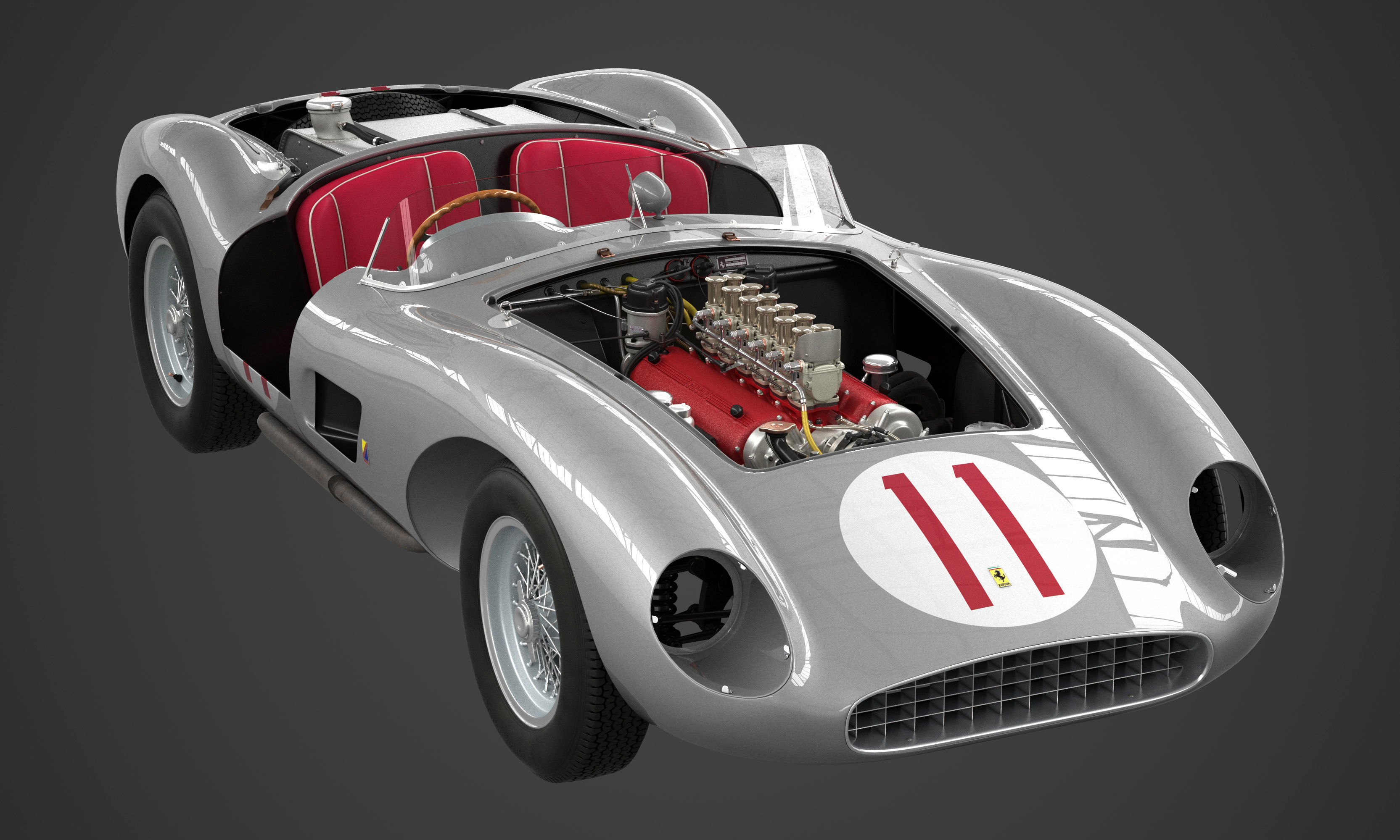 Ferrari 625 TRC Spider - 0672 MDTR 3D model | CGTrader