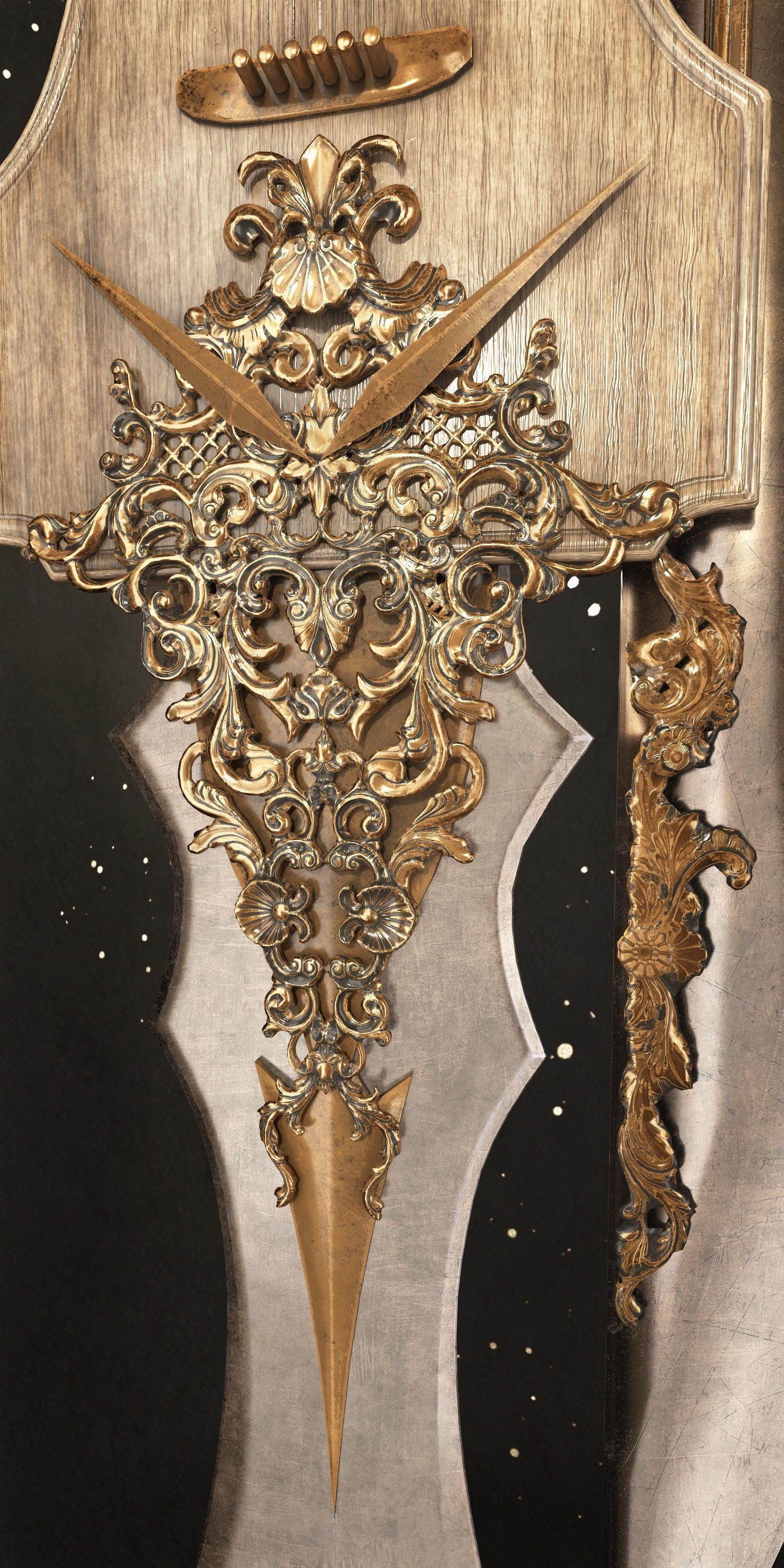 3D model Violin Weapon VR / AR / low-poly | CGTrader