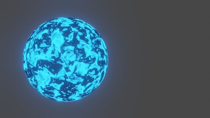 Blue Star 3D model | CGTrader