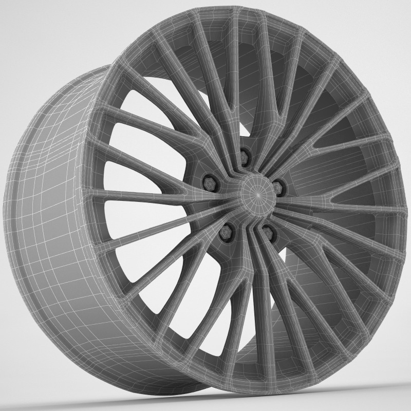 OZ rims collection 3D model | CGTrader