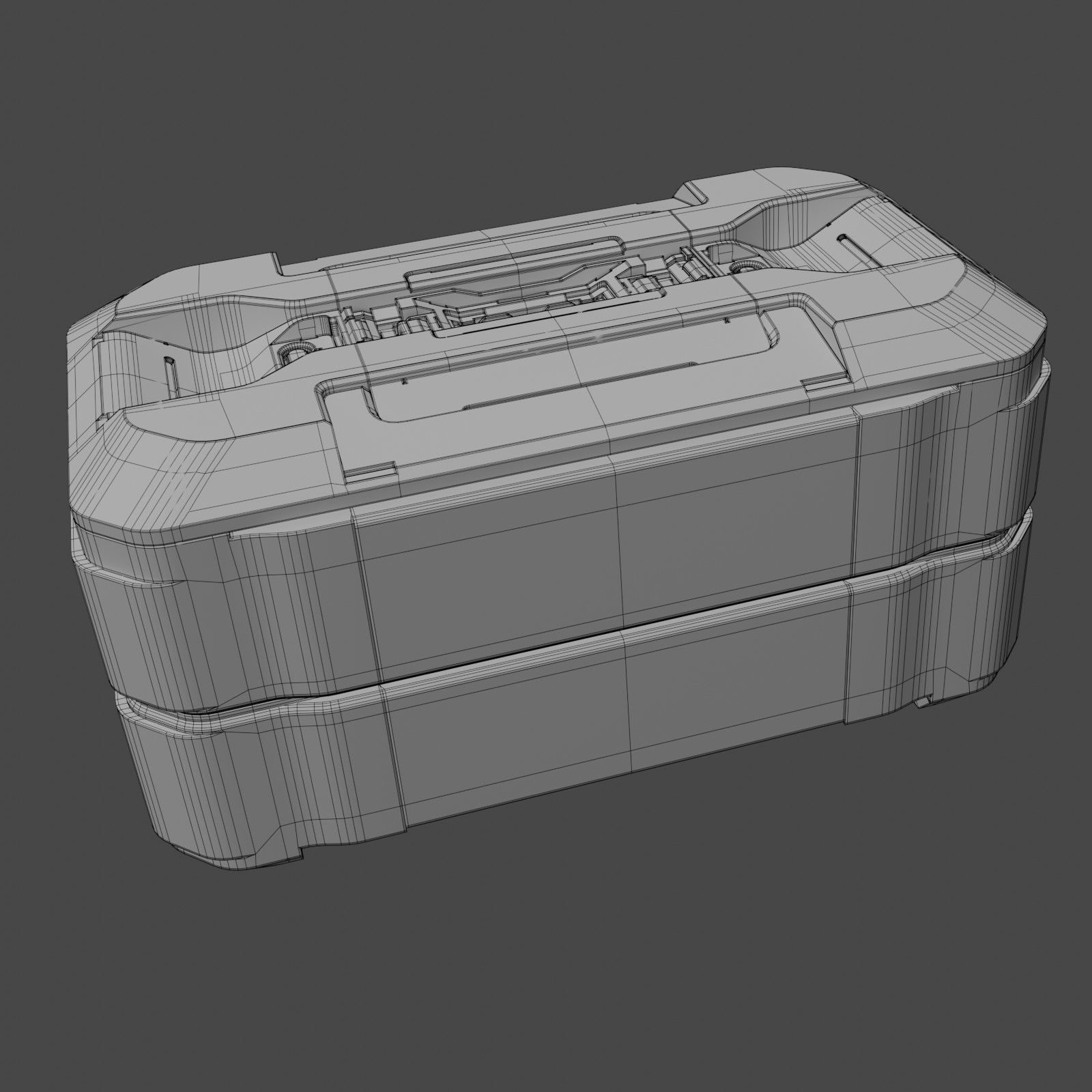 Sci-Fi Storage Crate 3D model | CGTrader
