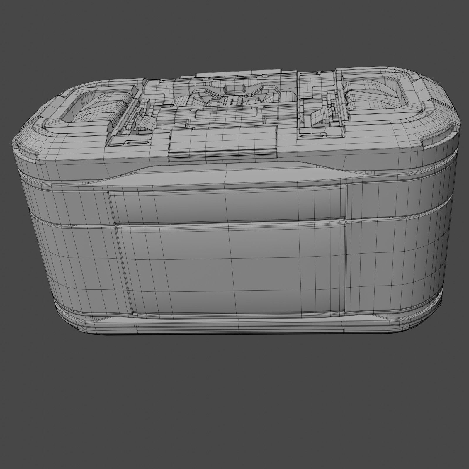 Sci-Fi Storage Crate 3D model | CGTrader
