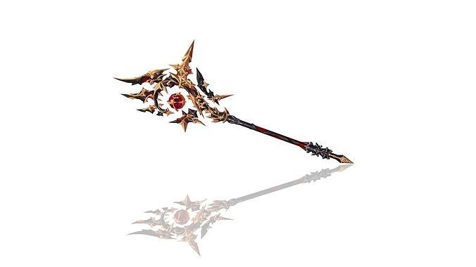 3D model Cursed Scepter VR / AR / low-poly | CGTrader