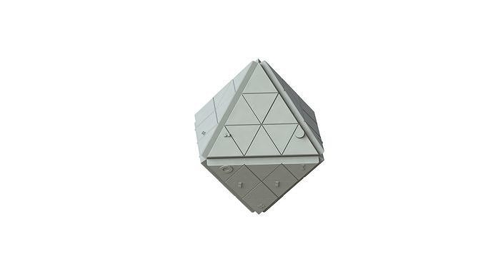 3D model Sci Fi Object No 1874 Low Poly VR / AR / low-poly | CGTrader