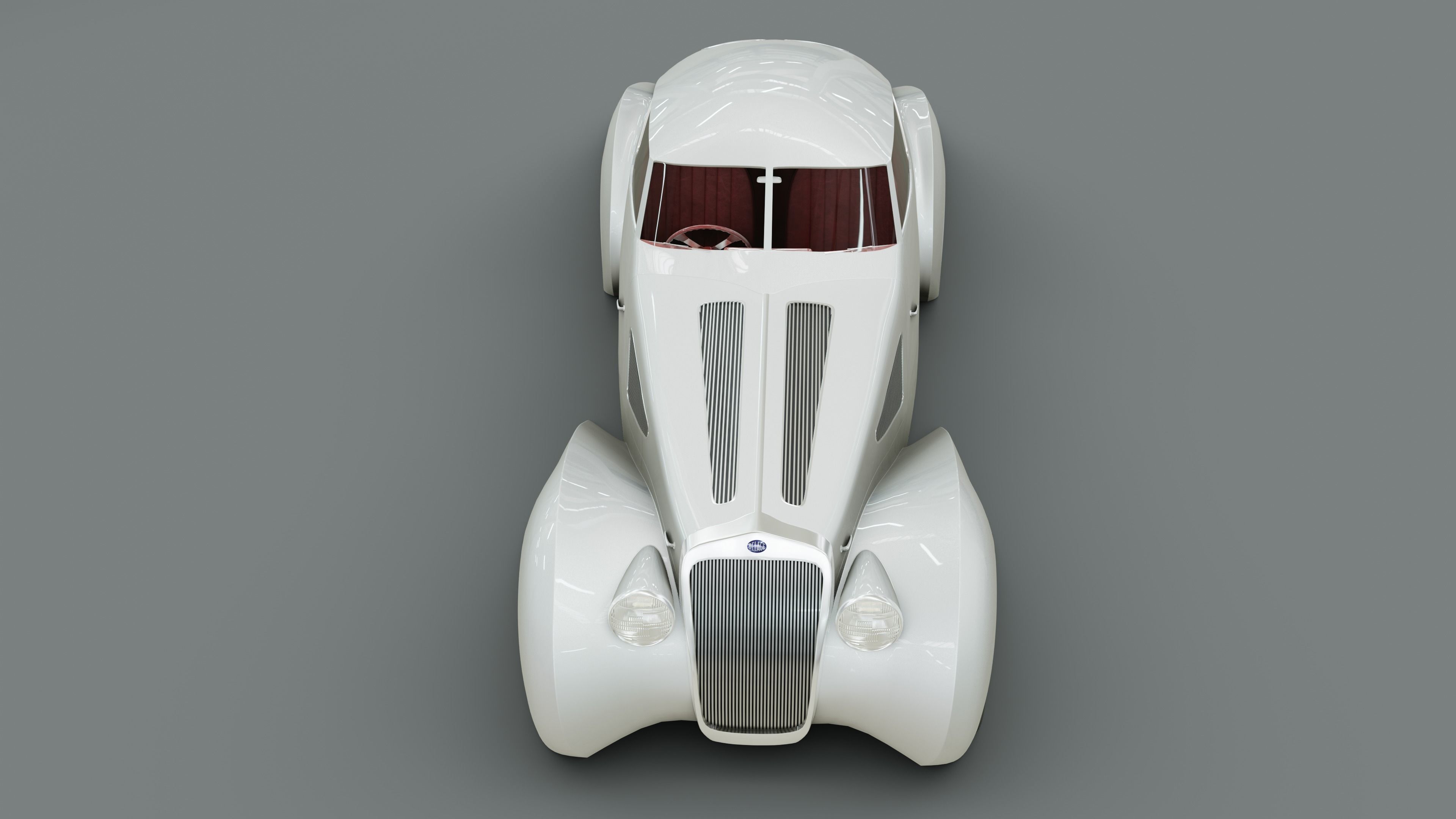 Luxury Classic Delage D8 3D model | CGTrader