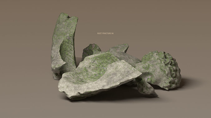 Broken Statue 3D model | CGTrader