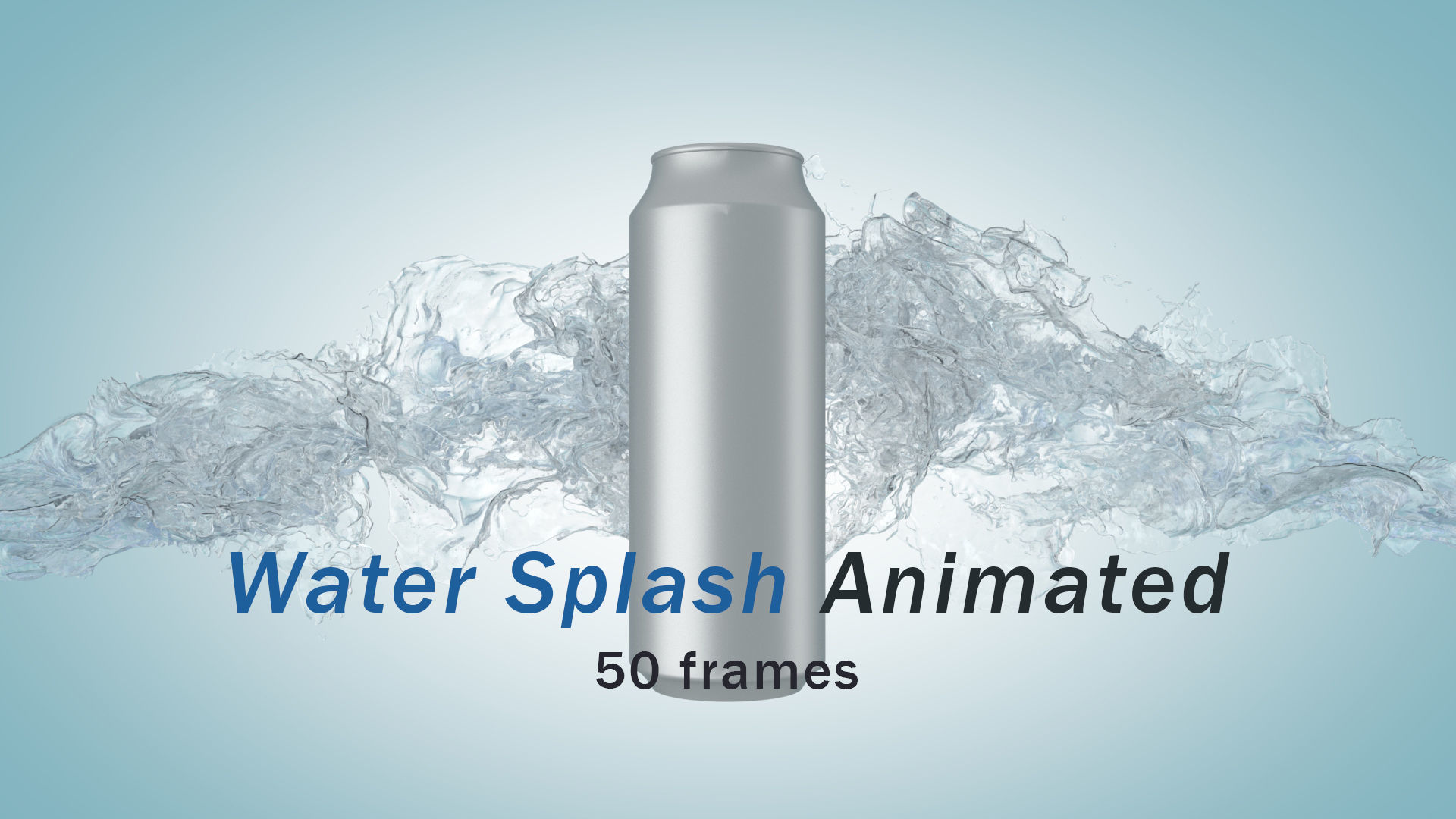 Water Splash Animated 3D model 3D model animated | CGTrader