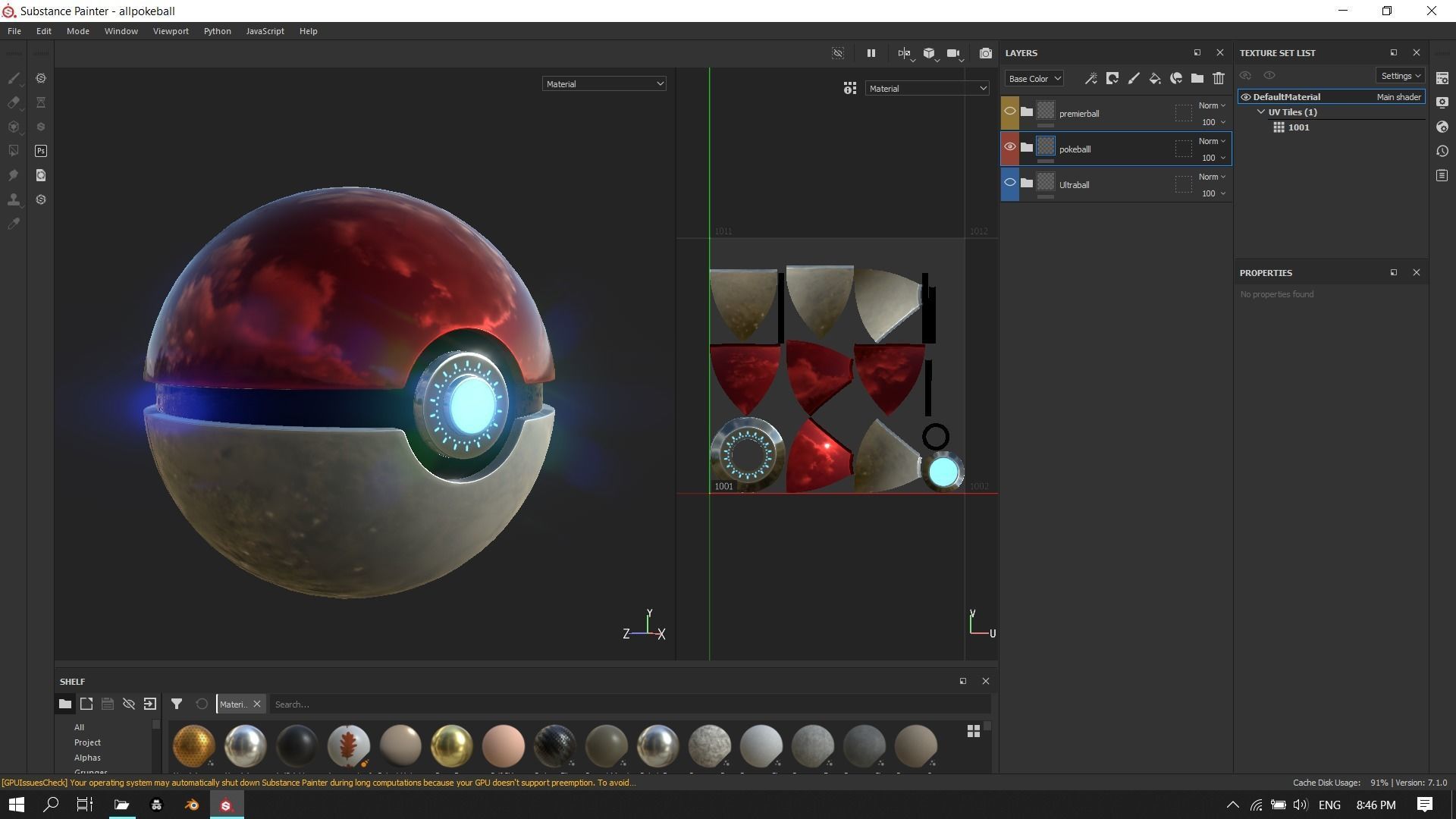 3D model Realistic pokeball - Pokemon VR / AR / low-poly | CGTrader