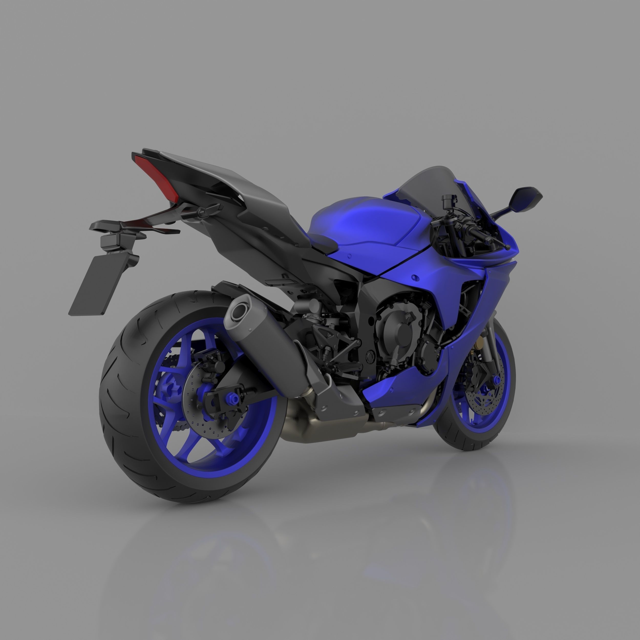 Yamaha YZF R1 2020 3D Model Ready to Print STL File 3D model 3D ...