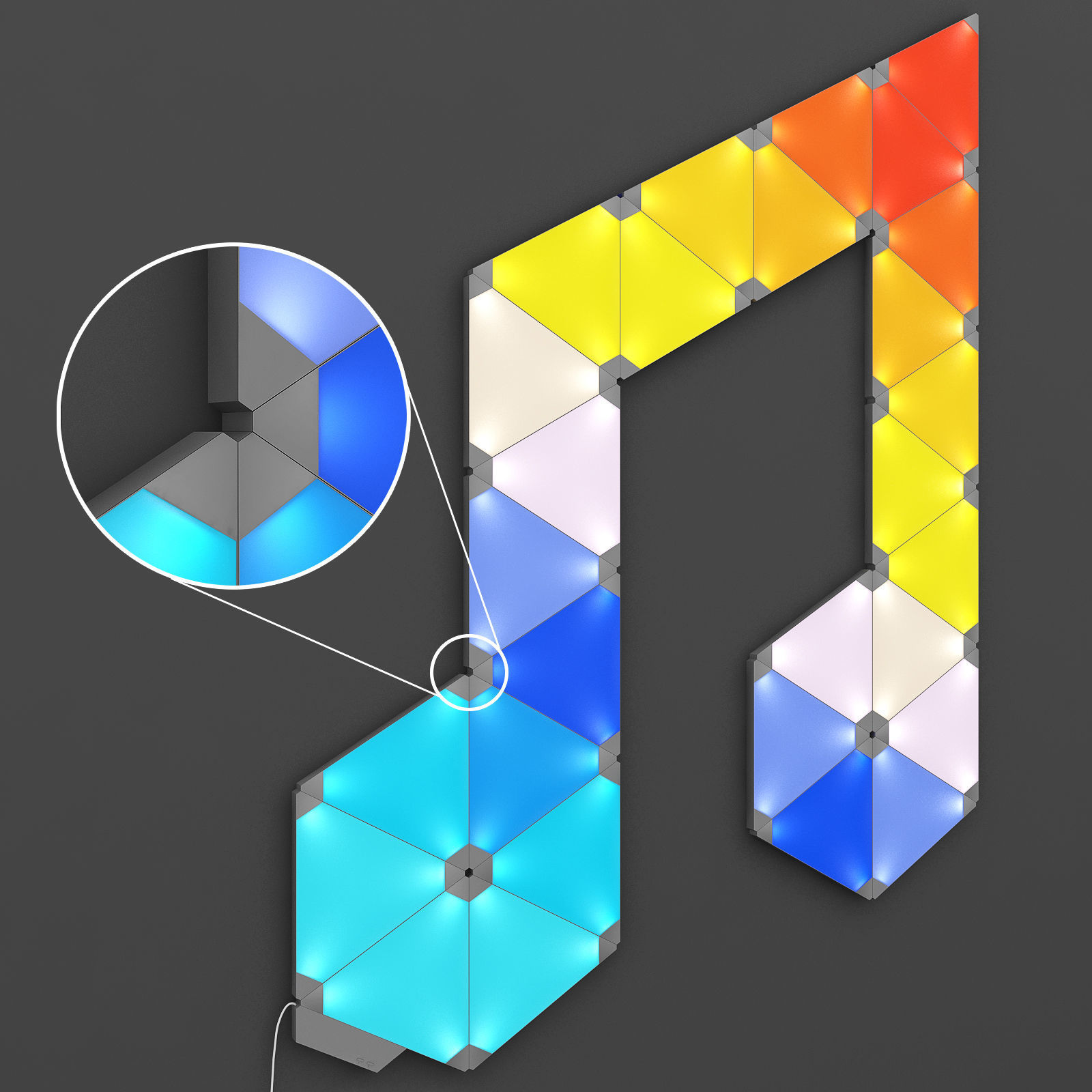 Nano leaf Light Panel 3D model | CGTrader