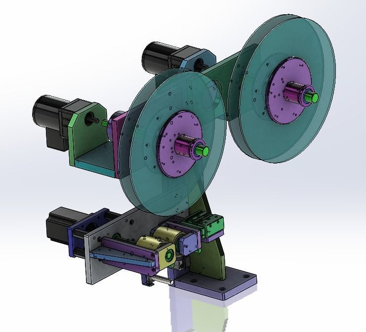 FFC mobile phone flexible flat line production line 3D model | CGTrader