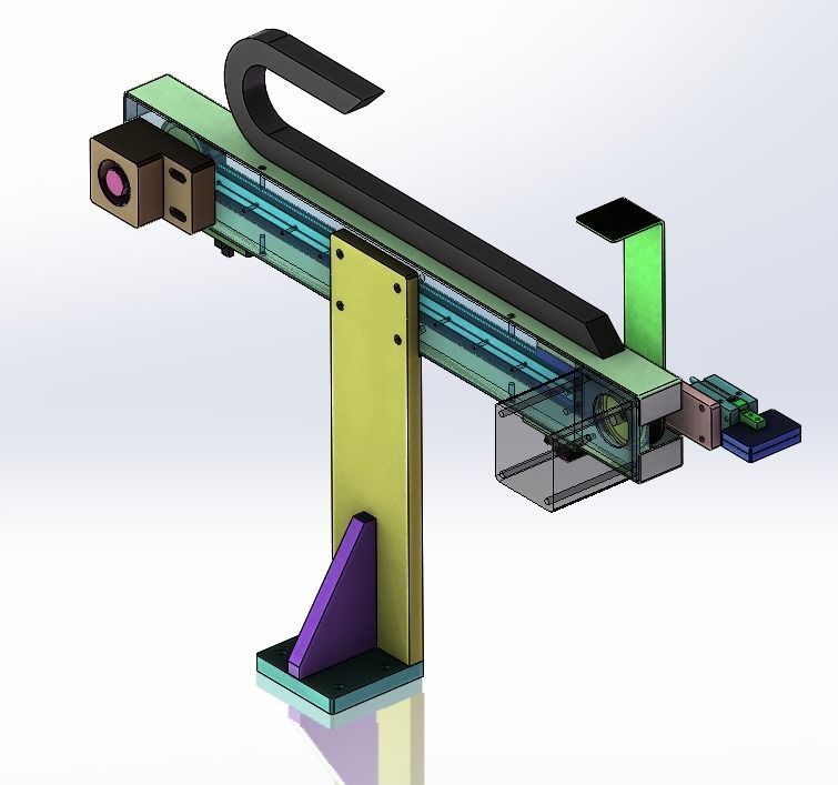 FFC mobile phone flexible flat line production line 3D model | CGTrader