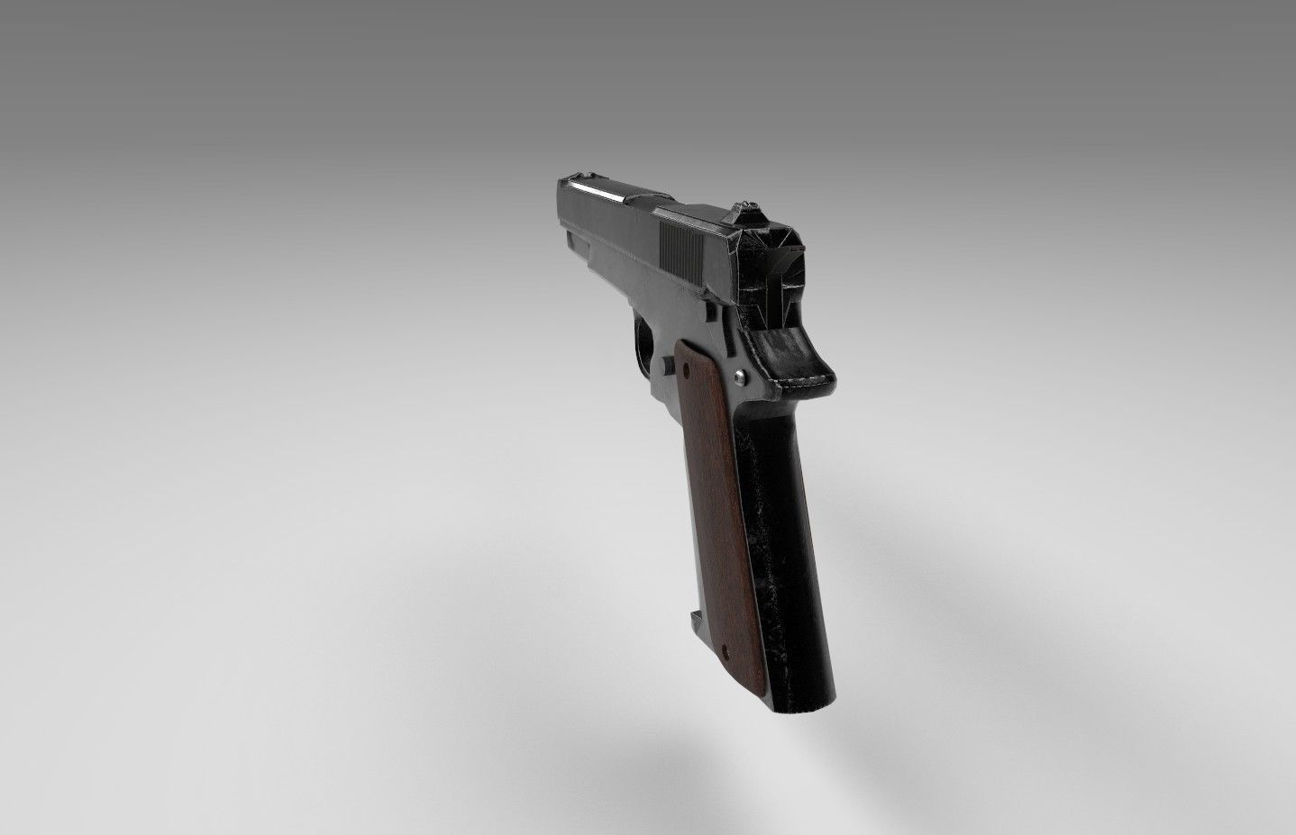 M1911 Style Pistol Custom free VR / AR / low-poly 3D model | CGTrader
