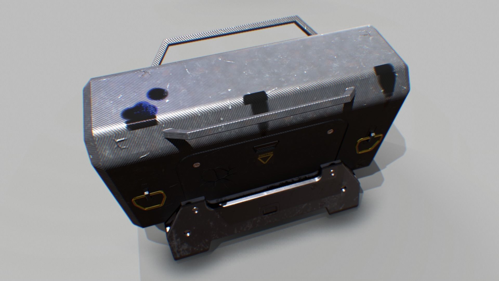 3D model Sci-Fi Weapons Crate VR / AR / low-poly | CGTrader