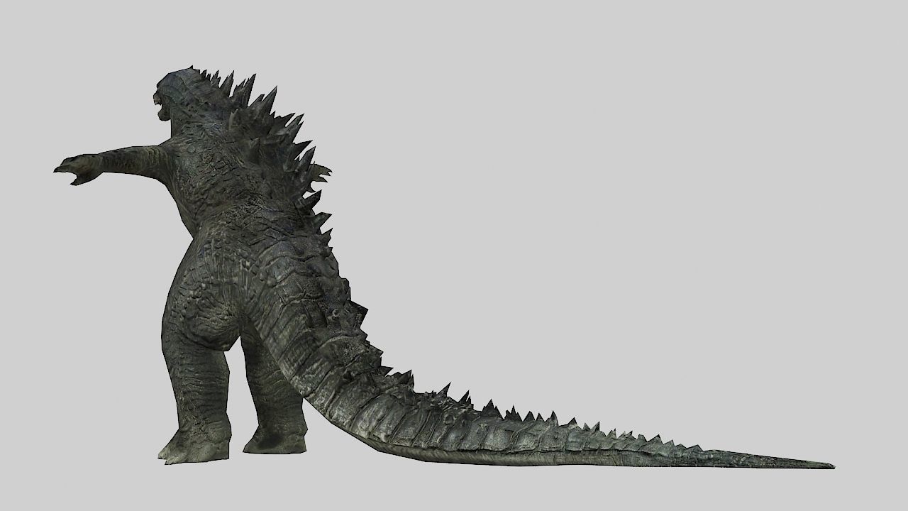 3d Godzilla 3d Print Model Cgtrader