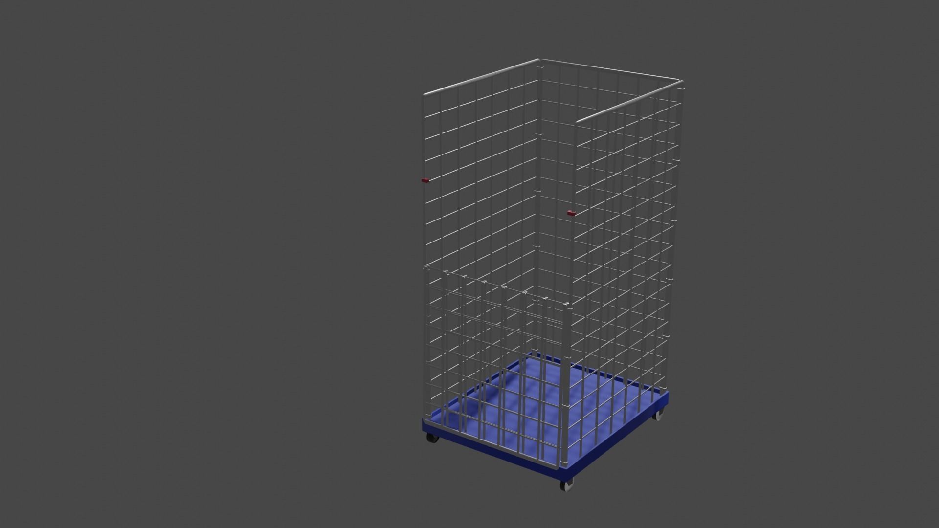 Trolley object free 3D model | CGTrader