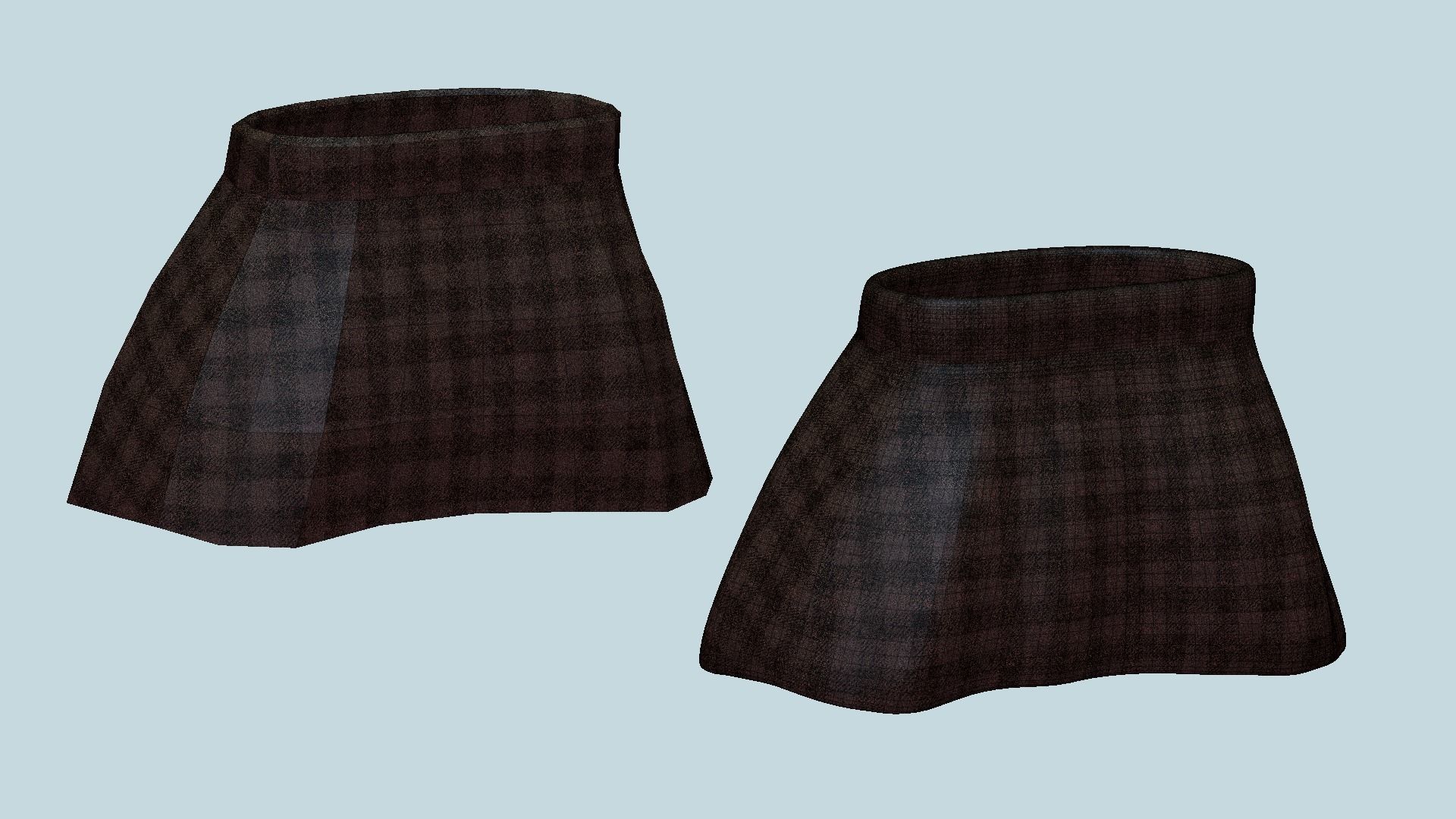 Female Skirt Collection - Character Fashion Design | CGTrader