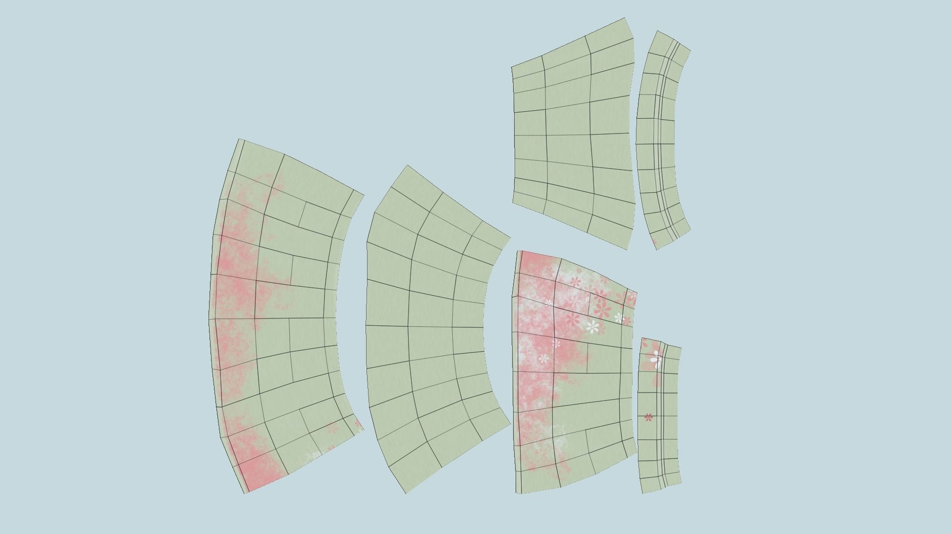 Female Skirt Collection - Character Fashion Design | CGTrader