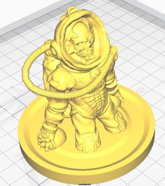Spaceman V2 3D model 3D printable | CGTrader