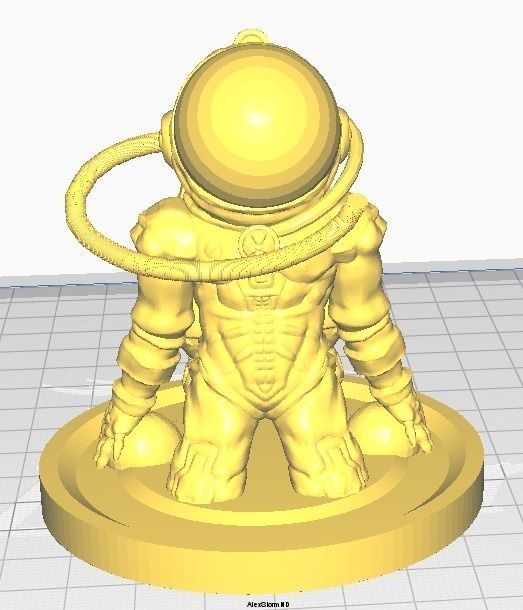Spaceman V2 3D model 3D printable | CGTrader