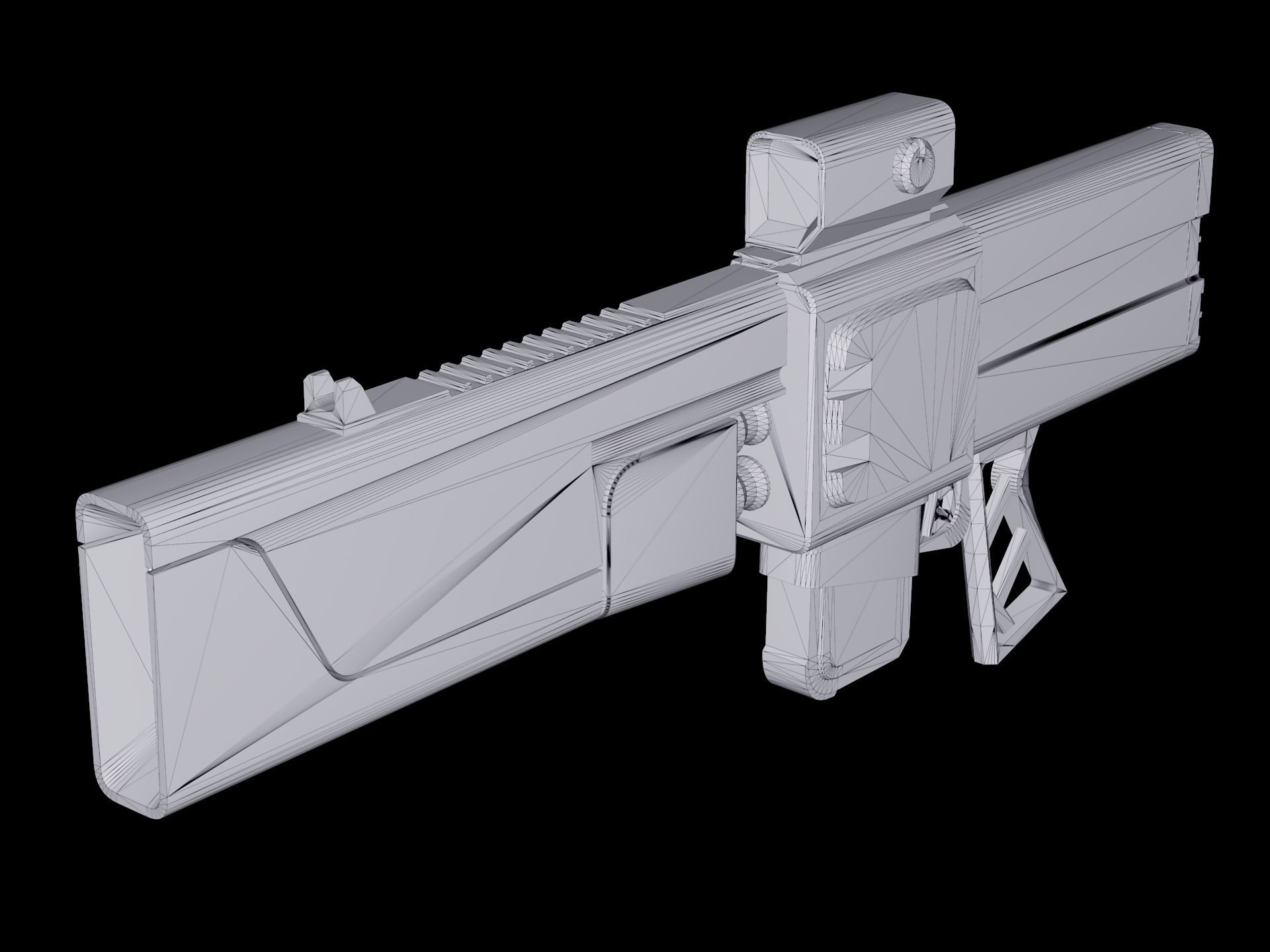 3D model EMP Assault Rifle VR / AR / low-poly | CGTrader