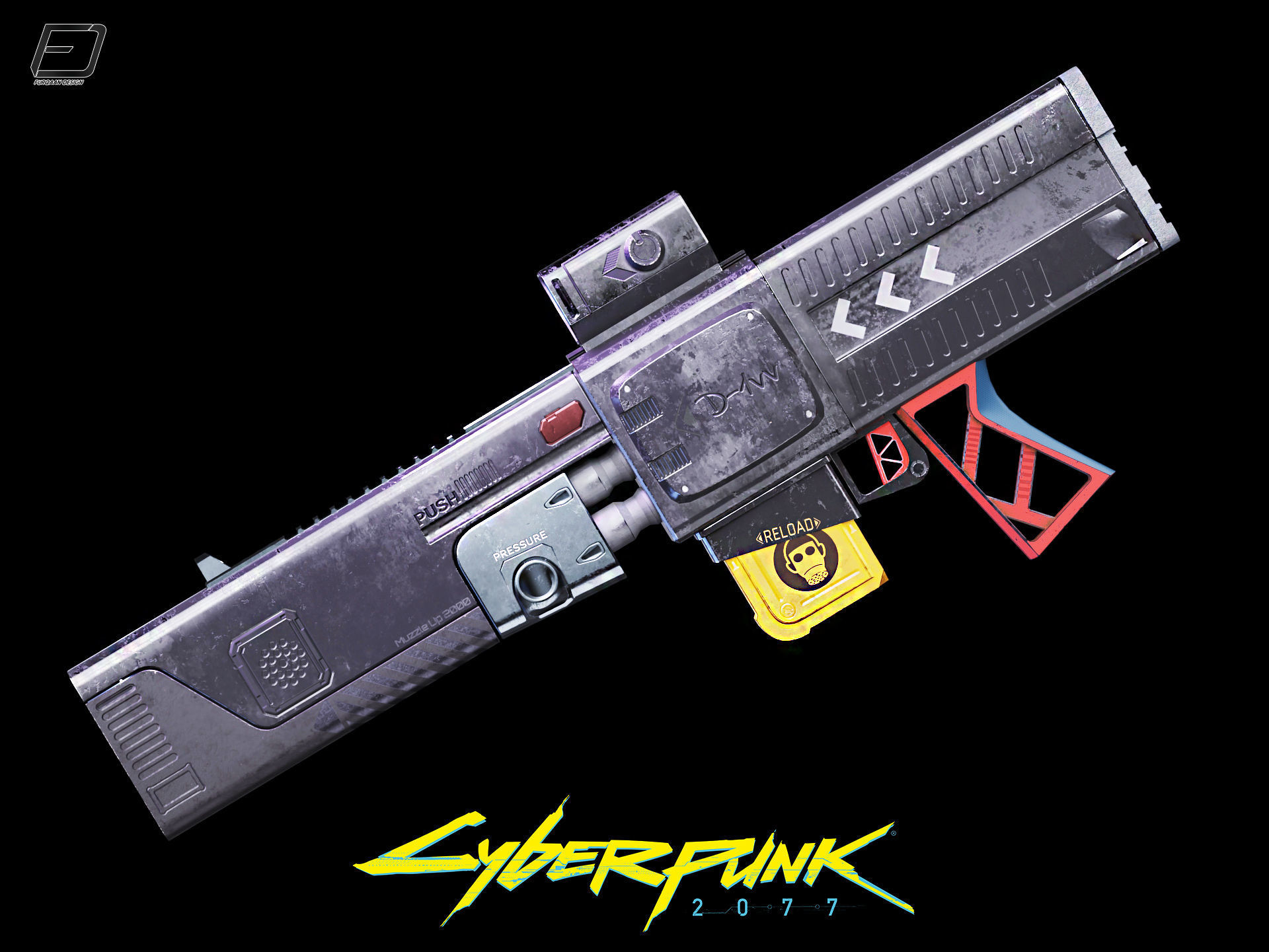 3D model EMP Assault Rifle VR / AR / low-poly | CGTrader