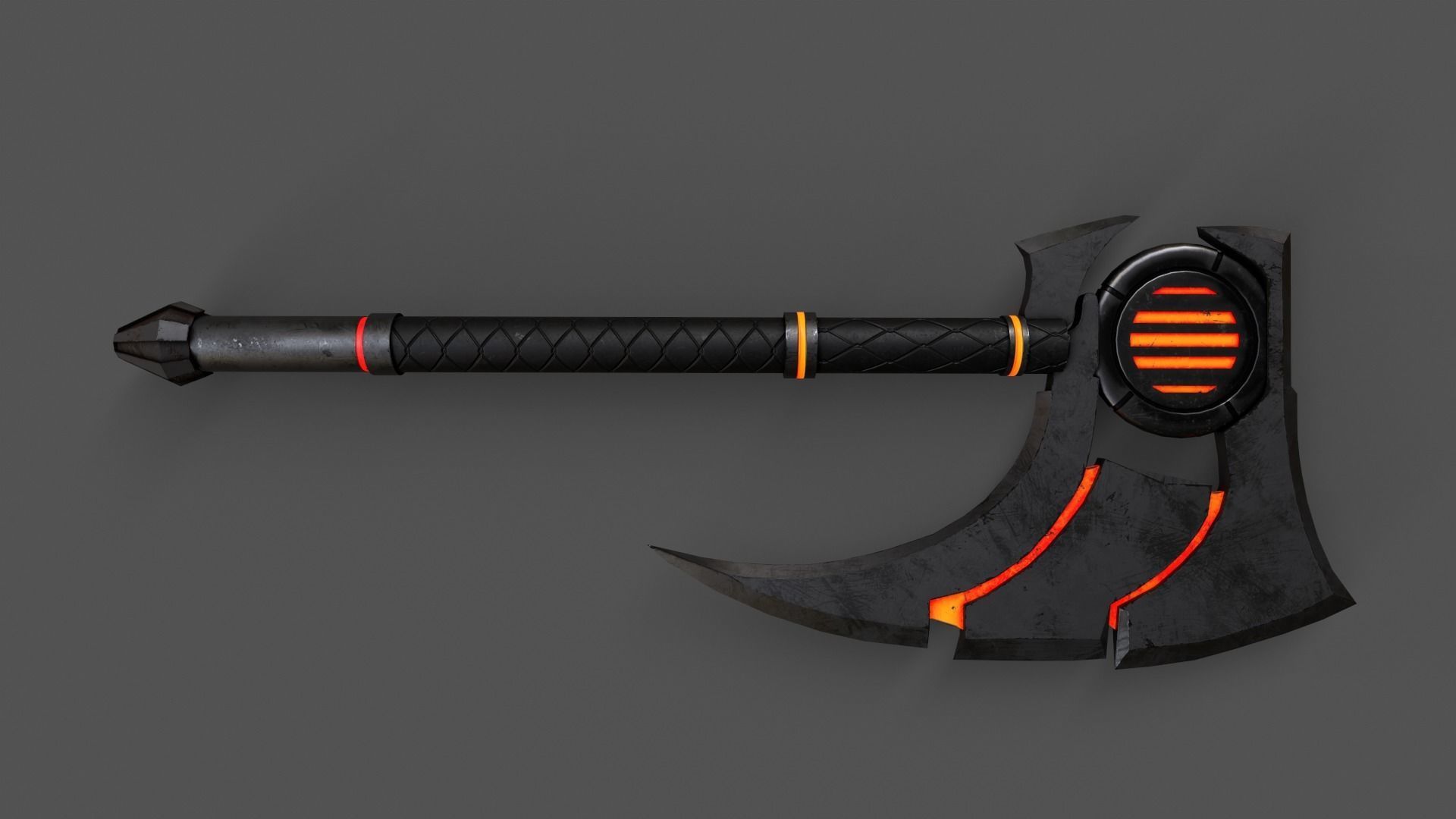 3D model Sci-Fi Axe V3 VR / AR / low-poly | CGTrader