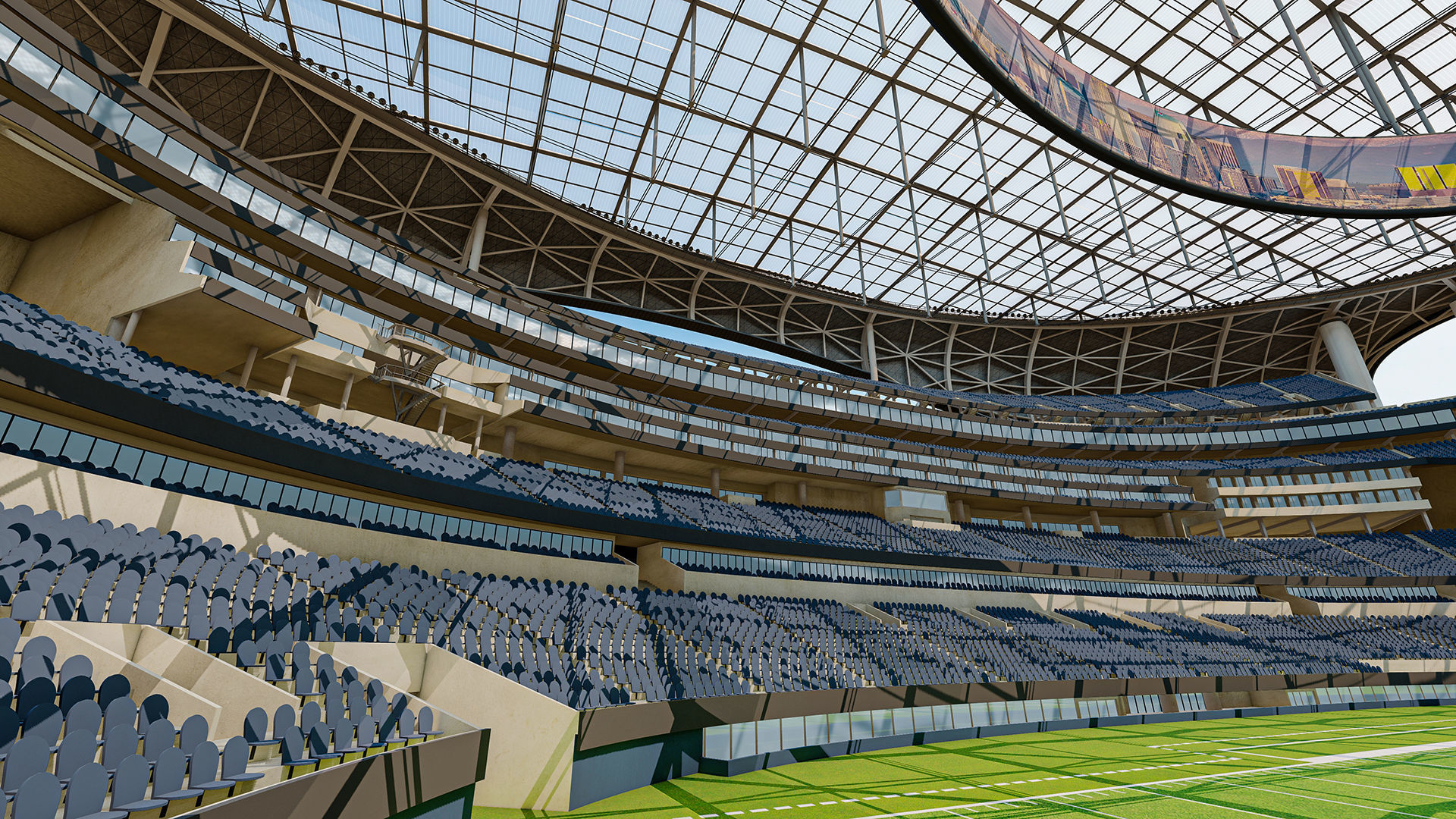 3D model SoFi Stadium California USA VR / AR / low-poly | CGTrader