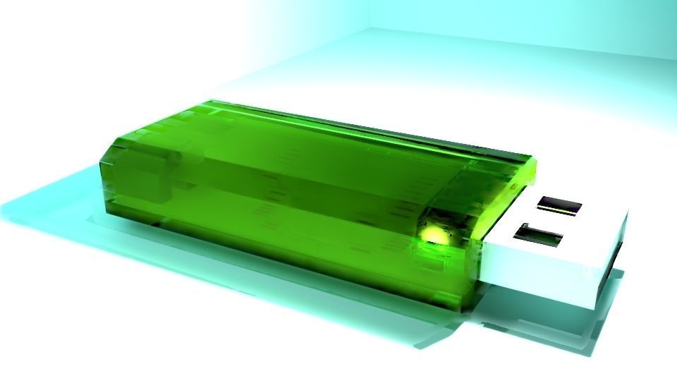 3d model of a USB DRIVE 3D model | CGTrader