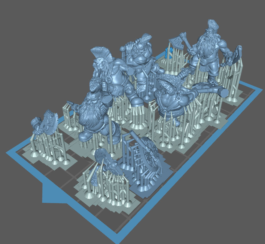 Dwarf Gang 3D model 3D printable | CGTrader